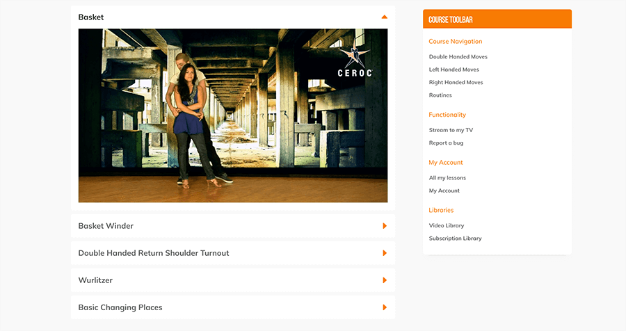 Ceroc Hub | The Ceroc Experience At Home